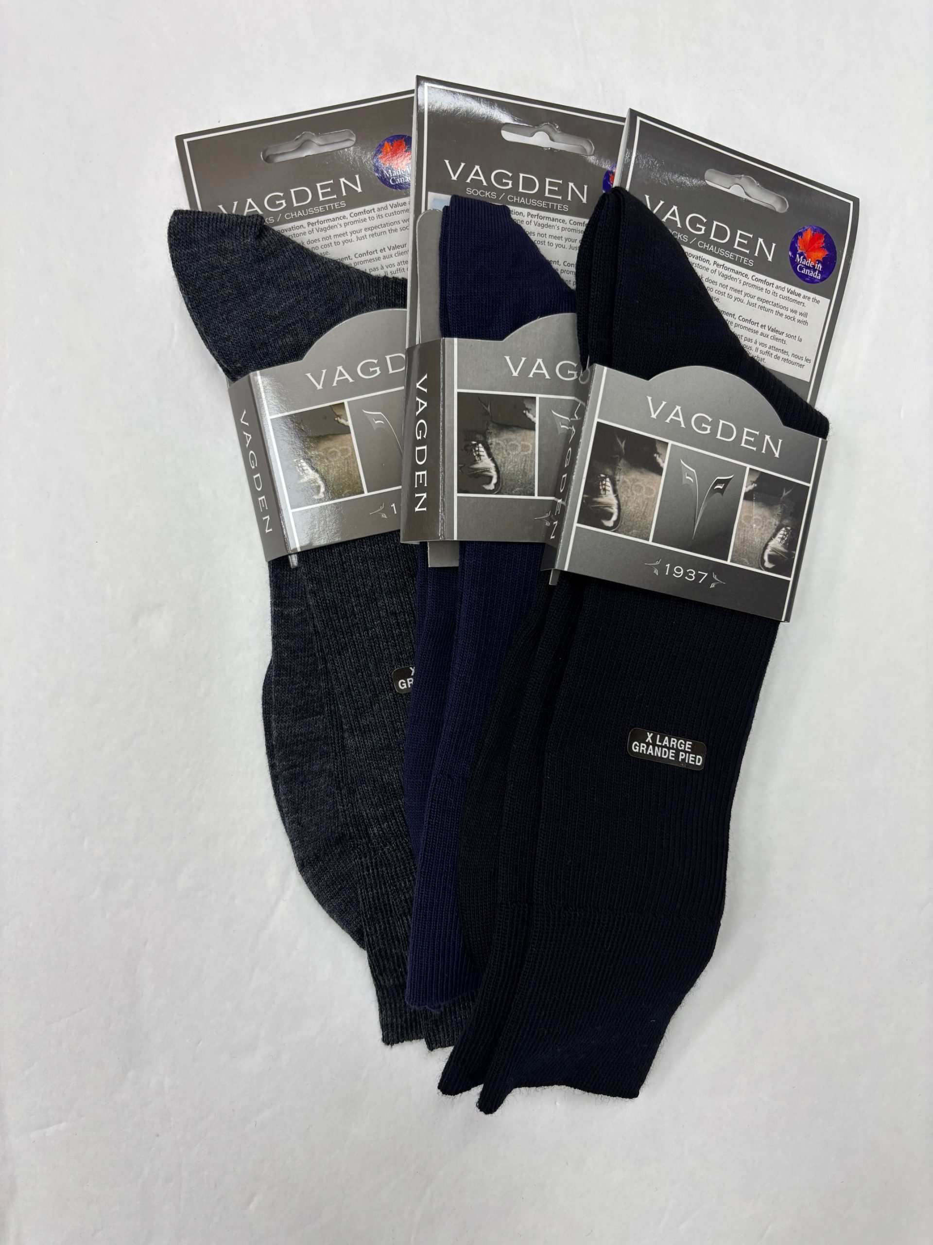 Vagden Mid Calf Dress Socks | Gilbert's Big & Tall Clothing